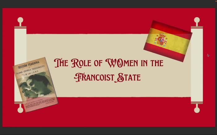 The Role of Women in the Francoist State_default