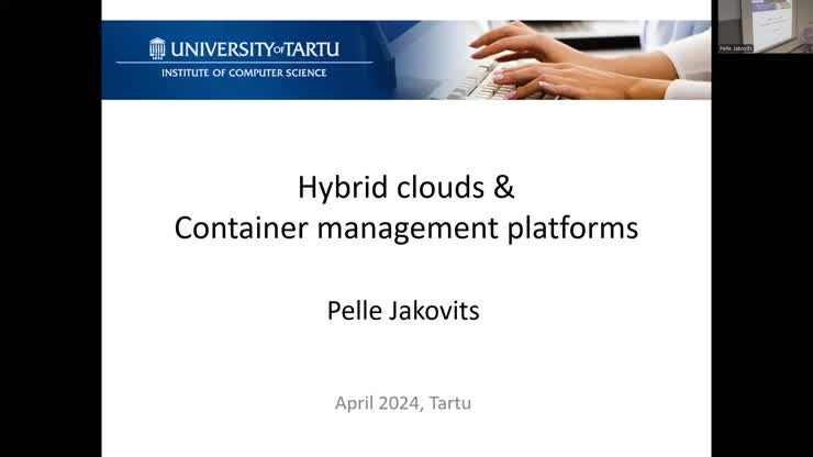 Lecture 11 - Hybric cloud and Kubernetes