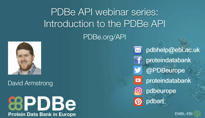 Introduction to PDBe programmatic access
