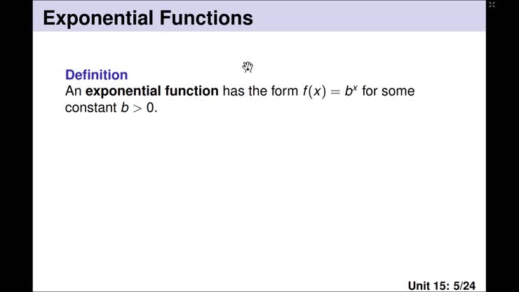 MATH123 Unit 15, Part 2