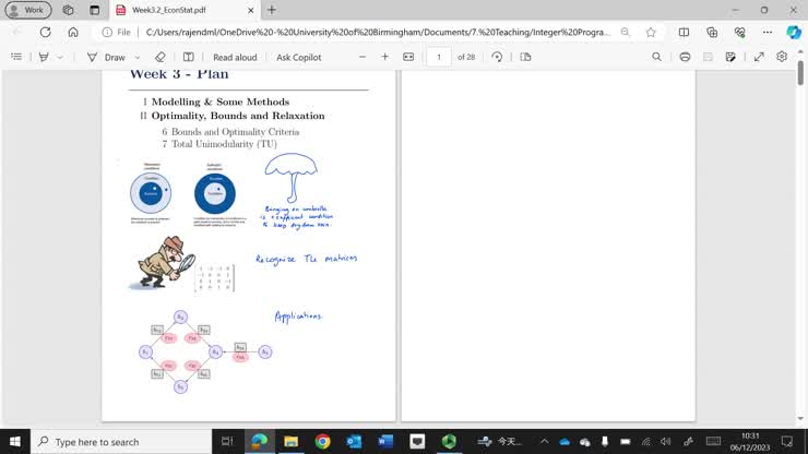 7. Total unimodularity (continued-1)
