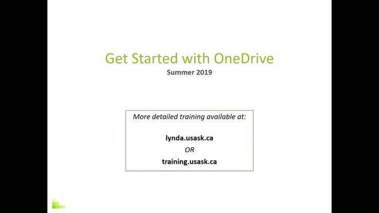 OneDrive Quick Start