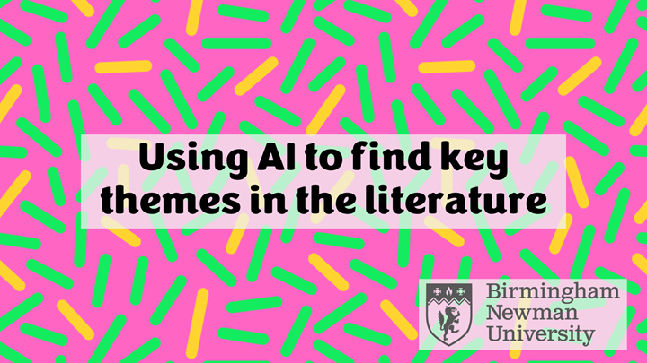 Using AI to find key themes