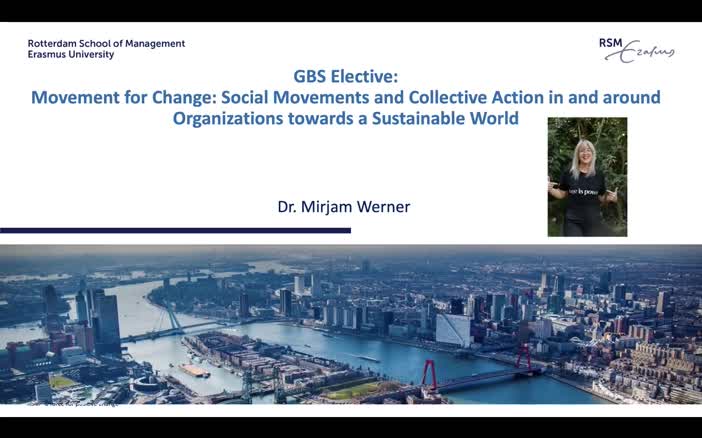 Movement for Change - Important info in 'Details' tab