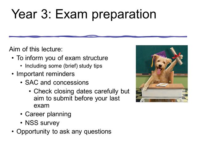 term 2 induction exam talk level 3