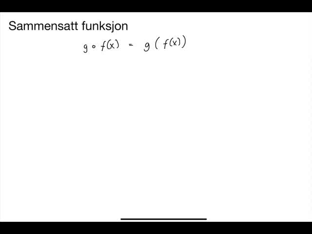 Kap1-3-2a Sammensatt funksjon