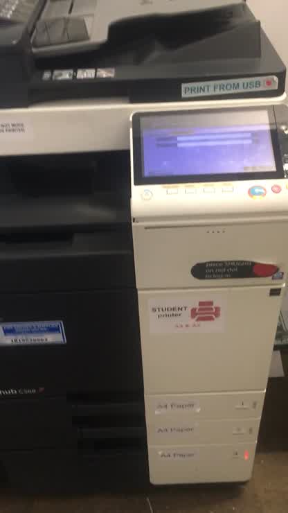 Using the MDF printer