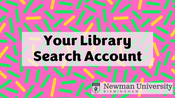 Your Library Search Account