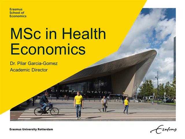 Introduction Master Health Economics
