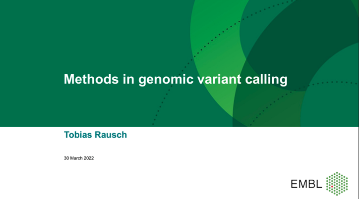 Methods in genomic variant calling