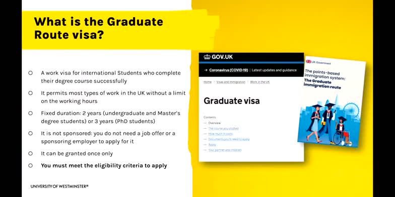 Graduate Route Visa - Student Advice 24/25