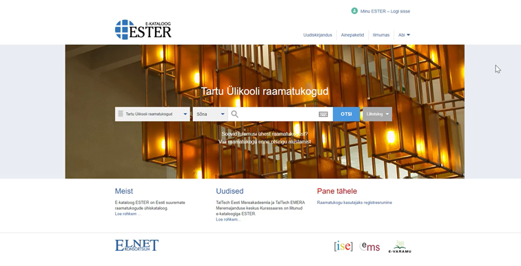 ESTER tutorial (English)