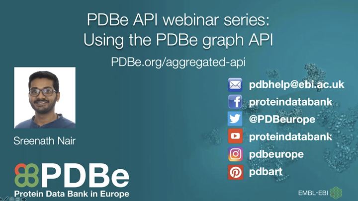 Using the PDBe graph API