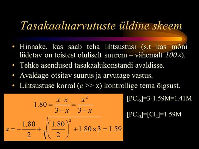 Keemia alused 06.12.2021 Sadestamine ning happed ja alused