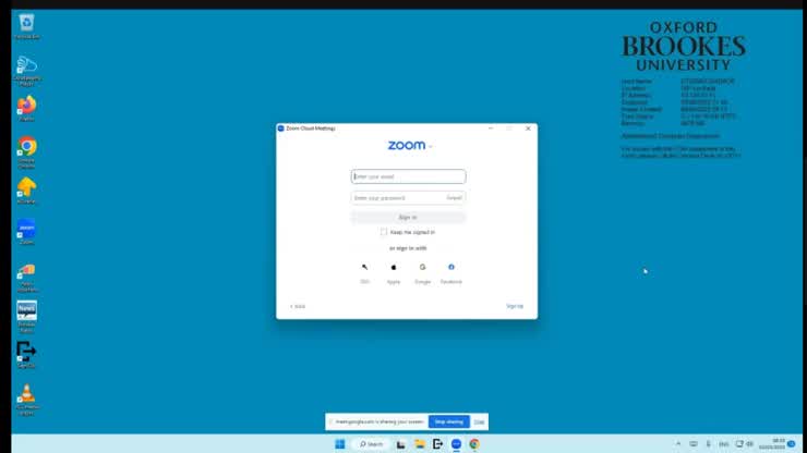 How to check Zoom audio and video settings before recording a lecture?
