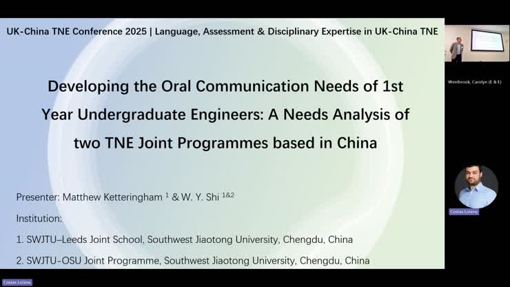 Investigating the Oral Communication Needs of Engineering Students ...