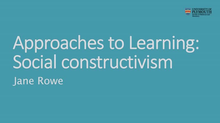 Approaches to Learning Social Constructivism