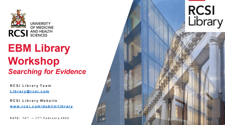 2022 EBM Library Workshop - Searching for Evidence
