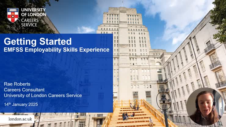 Getting Started EMFSS session Prerecorded