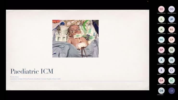 Paediatric ICM by Dr Anna Barrow