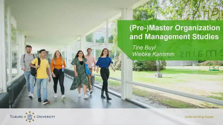 Ronde 01 - Pre-Master Organization and Management Studies