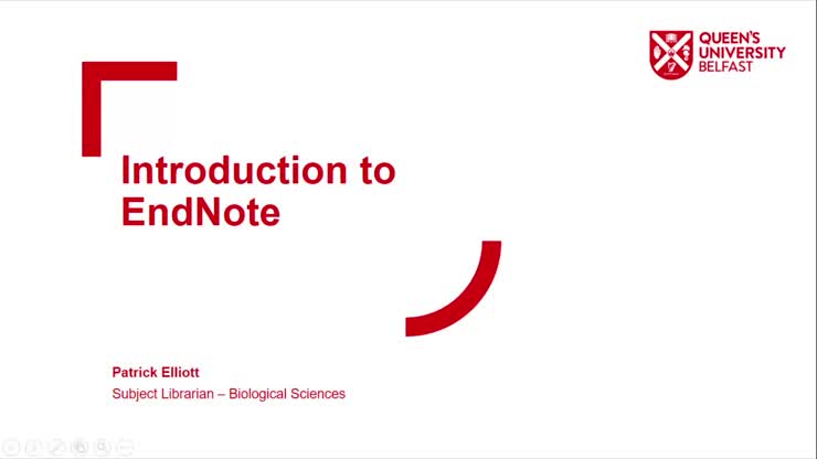 Introduction to EndNote (2)