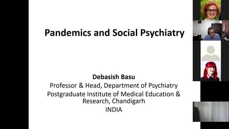 Debasish Basu: Pandemics and Social Psychiatry