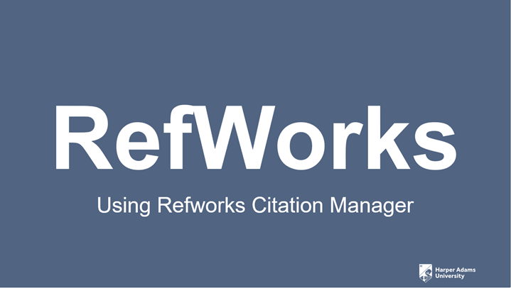 RefWorks RCM