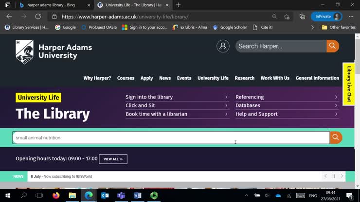 How to sign into the Library (with intro)