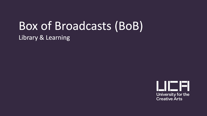 Box of Broadcasts (BoB)