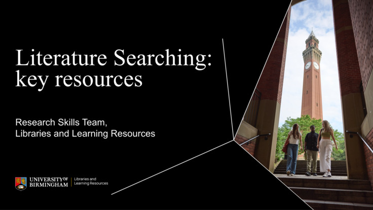 Literature searching: key resources for CoSS
