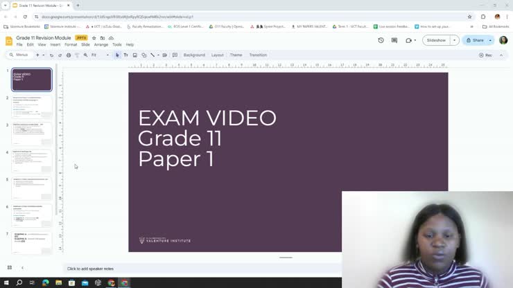 Isizulu Paper 1 revision