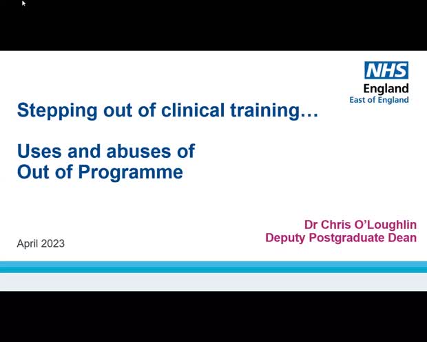 Workshop 3, Stepping out of clinical training: The uses and abuses of ...