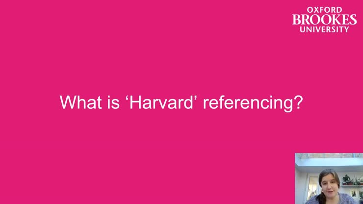 3. Harvard referencing