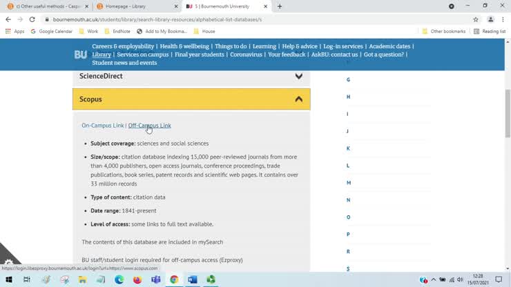 Forward citation searching