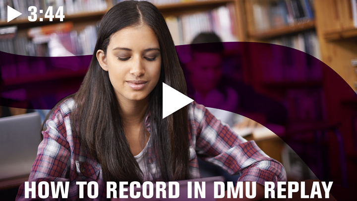 How to record in DMU Replay