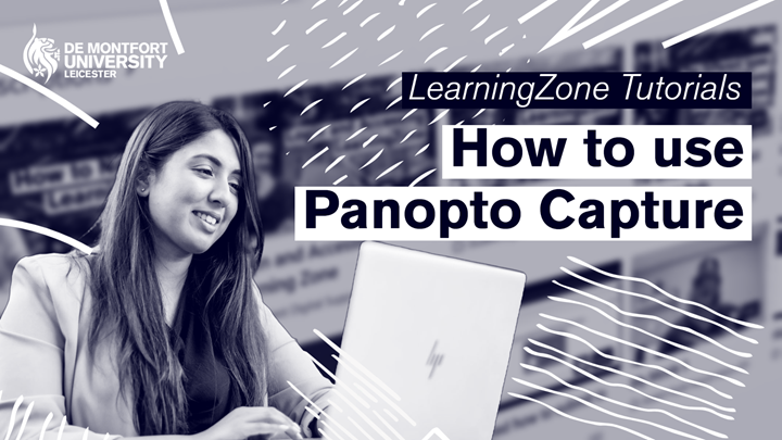 How to use Panopto Capture