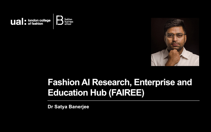 Dr Satya Banerjee_Fashion AI Research, Enterprise and Education