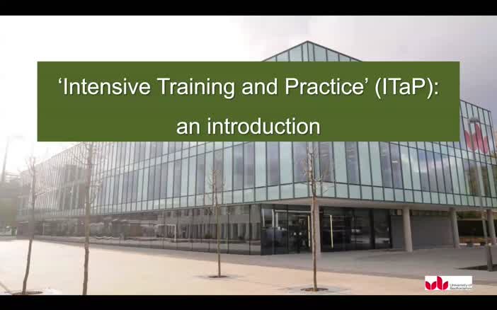 Intensive Training and Practice: an introduction