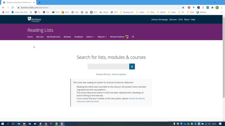 Installing the bookmarking tool