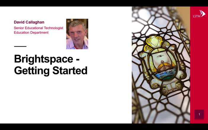 Brightspace - Getting Started
