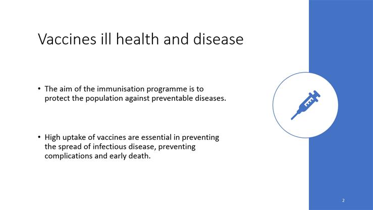 Vaccine preventable diseases an overview recorded session