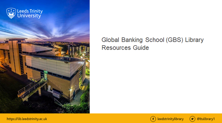 GBS Library Resources Guide