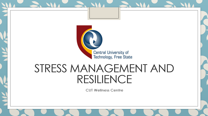Stress Management and Resilience PP Video