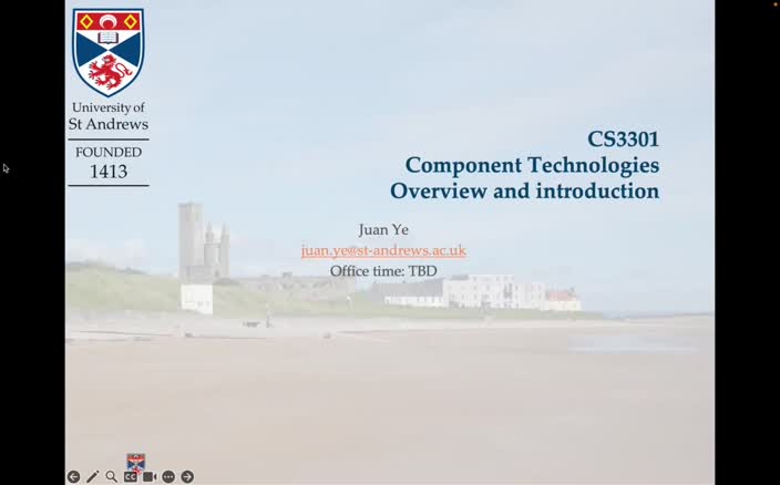 CS3301-Component Technologies