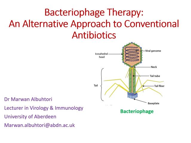 Bacteriophage Therapy as an Alternative to Antibiotic