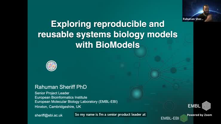 Exploring reproducible and reusable systems biology models with BioModels
