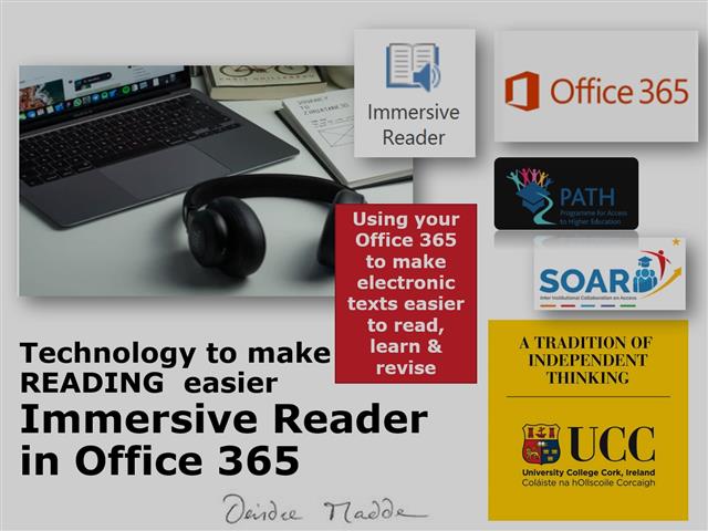 TTMLE Reading Immersive Reader