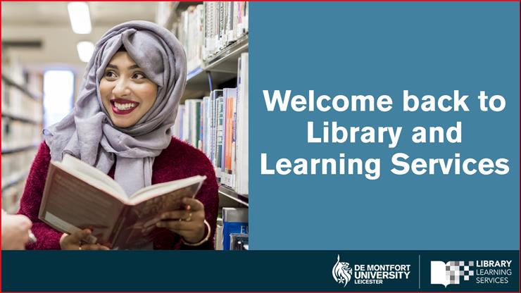 Your DMU Library Welcome Back