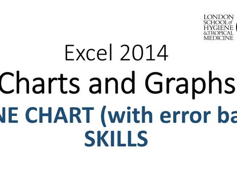 Line Chart with Error Bars